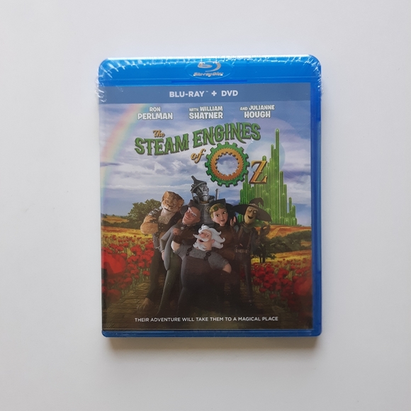 Media | The Steam Engines Of Oz Blu Ray Dvd Brand New Sealed Shipping ...